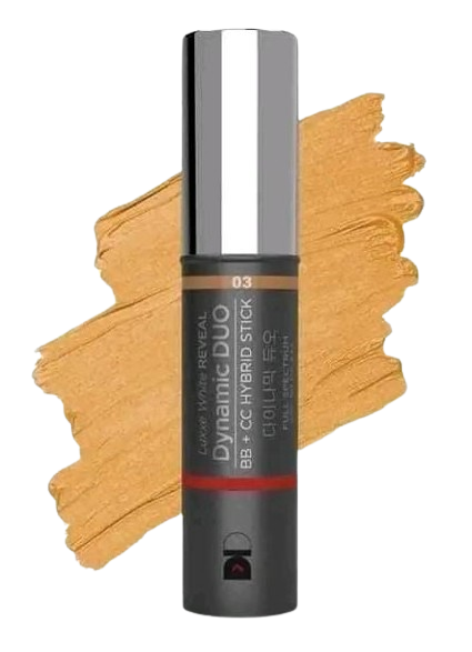 Frontrow Dynamic Duo BB + CC Cream Hybrid Stick SPF 50 SHADE 03