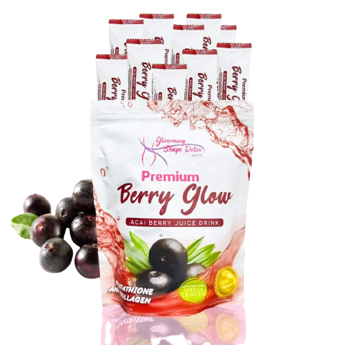 Cris Cosmetics Glowming Shape Detox - Acai Premium Berry Glow 10 sache