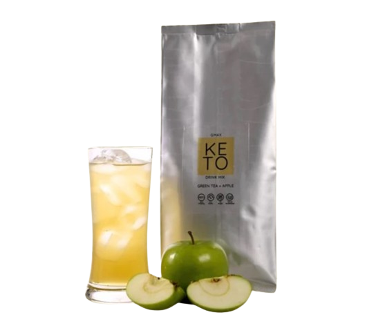 GMAX KETO Drink Mix Apple 500g (Makes 25 Glasses)